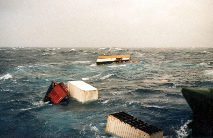 WHY IS SO EASY FOR SHIP CONTAINERS TO BE LOST AT SEA?