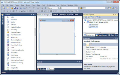 Membuat CRUD VB .NET Database Access ACCDB | ilmu informasi