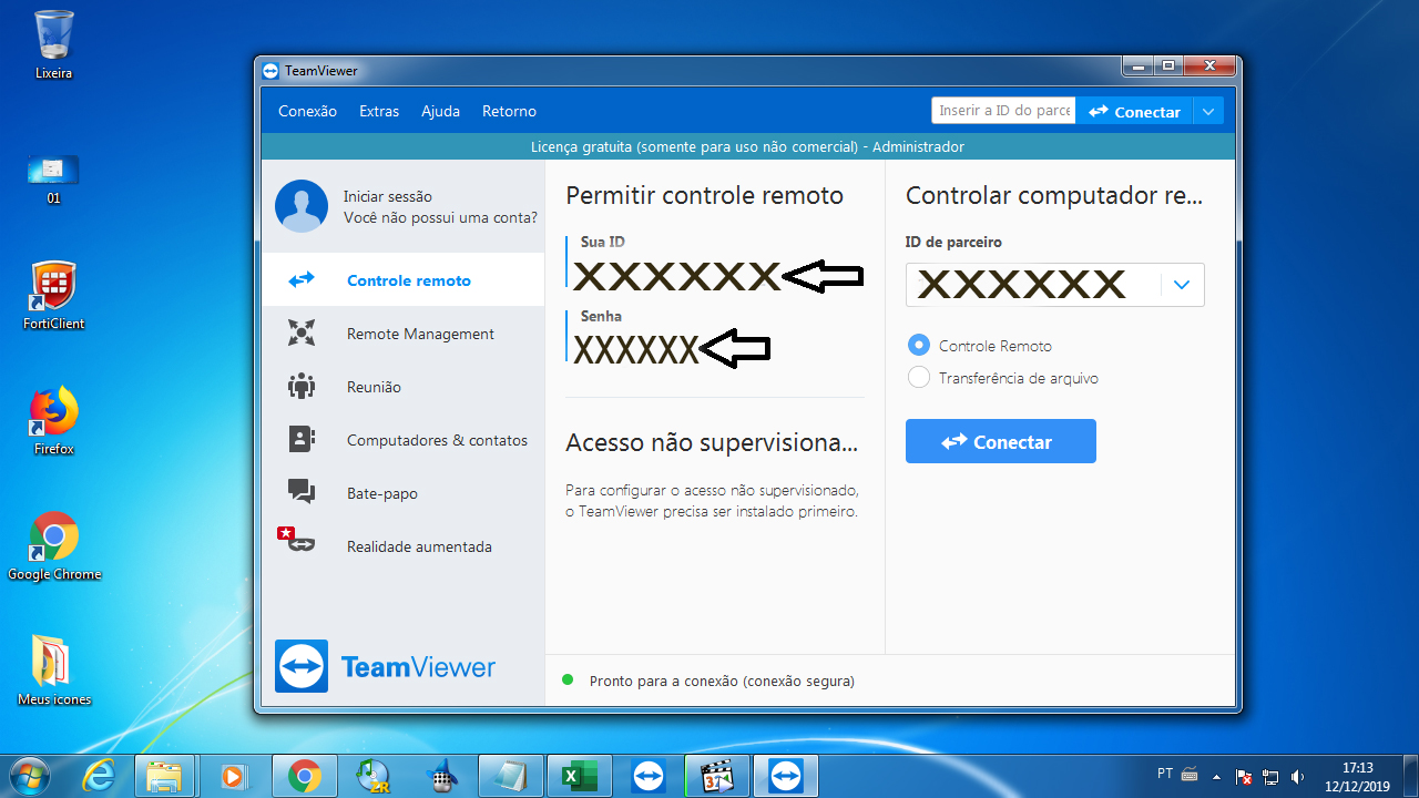 Núcleo tecnológico educacional: Como Usar o TeamViewer