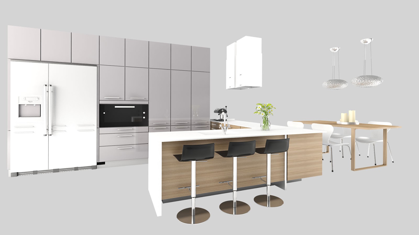templates 3D: Kitchen & Dining
