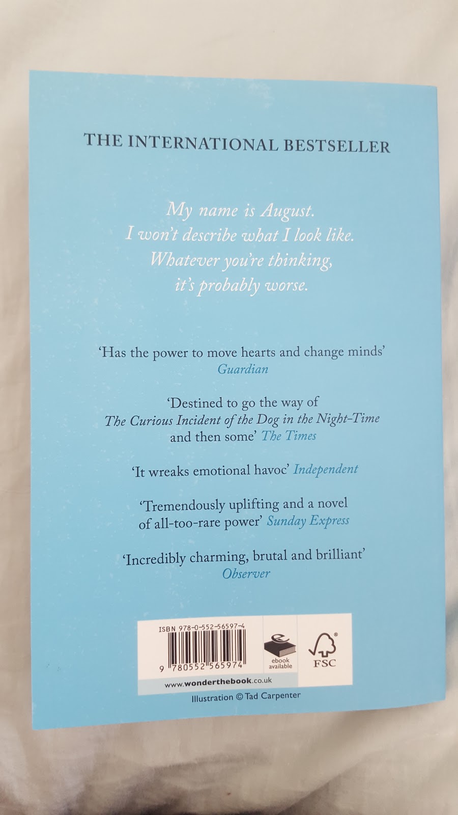 What is Melulater Reading?: Wonder by RJ Palacio