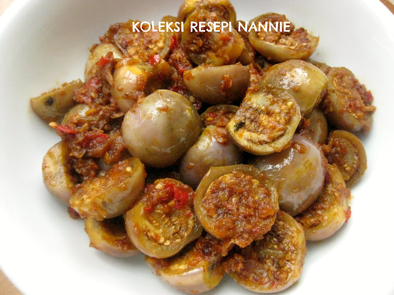 RESEPI NENNIE KHUZAIFAH: SAMBAL TERUNG MINI