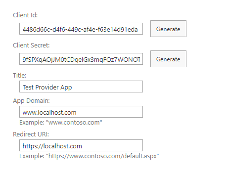 How to register an app in SharePoint