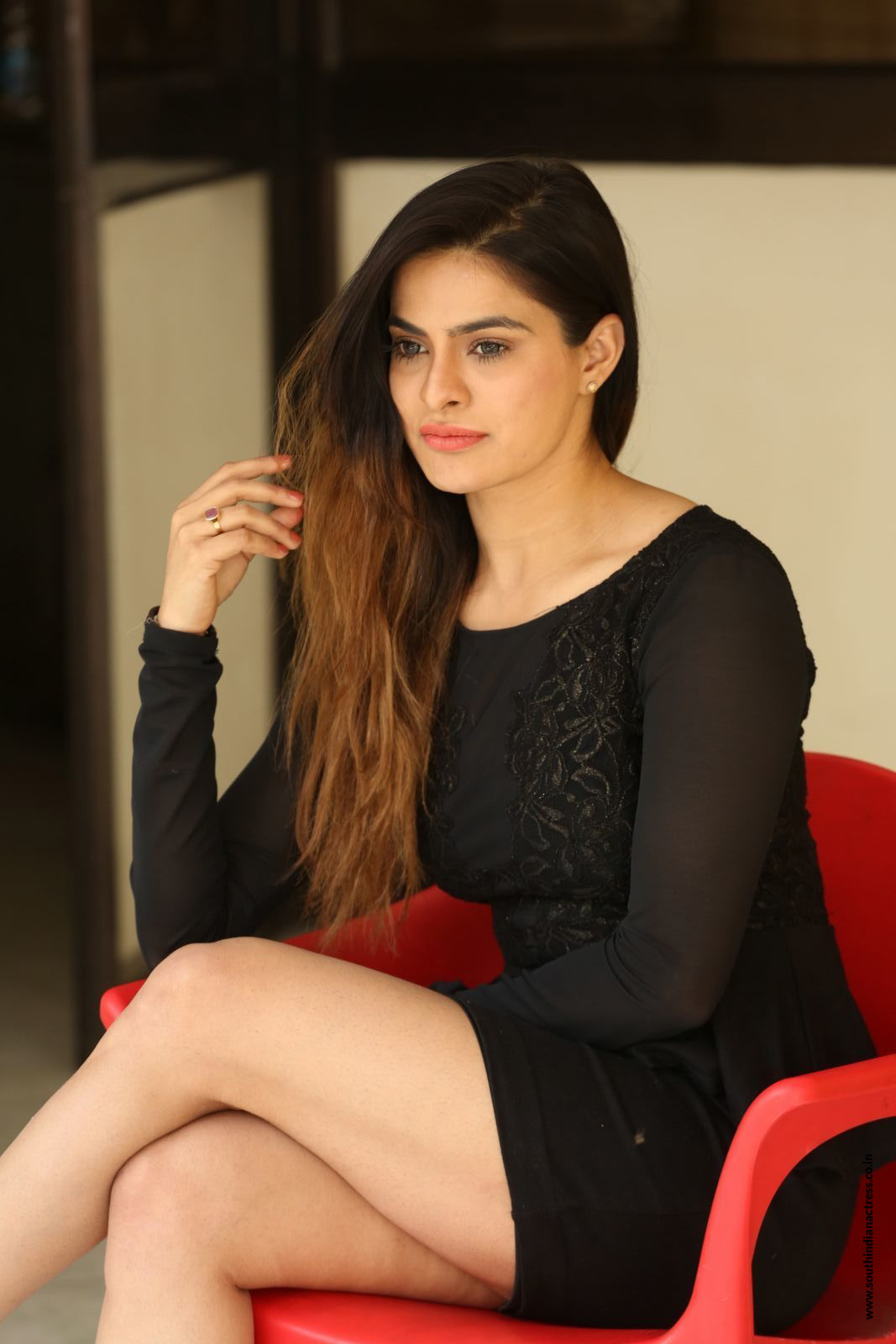 Anitha Raghav at Saradhi Movie Press Meet - South Indian Actress