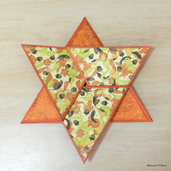 Beccy's Place: Tutorial - Star Fold Card