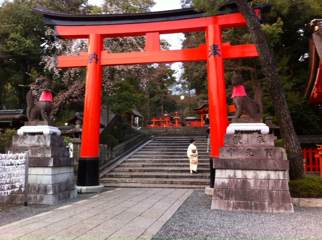 Malaysian Meanders: The 10,000 Torii Gates of Kyoto's Fushimi-Inari Shrine
