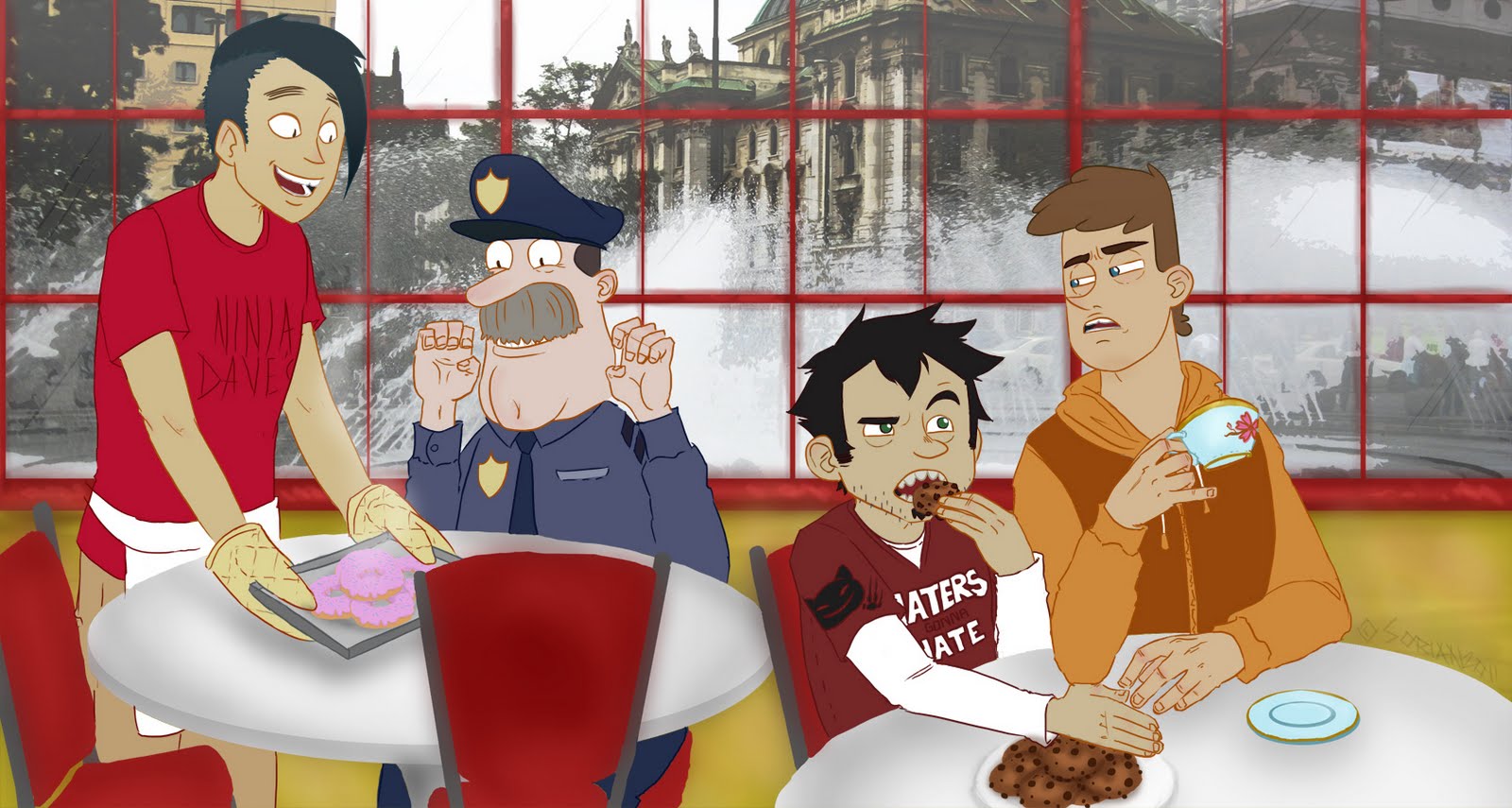 Art of a Dreamcatcher: More Dan VS fanart