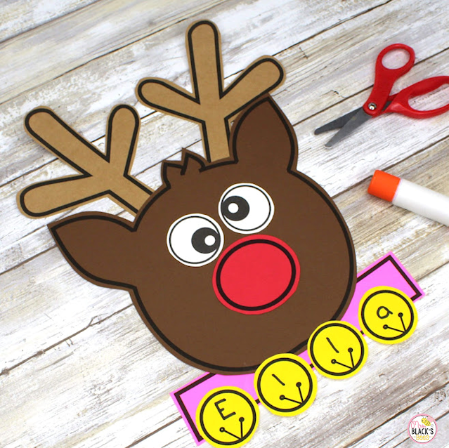 Christmas Name Crafts and Writing Activities | Mrs. Black's Bees