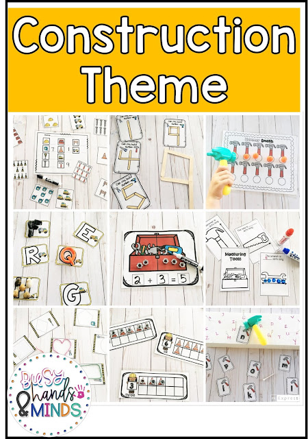 Construction Preschool Theme | Busy Hands and Minds
