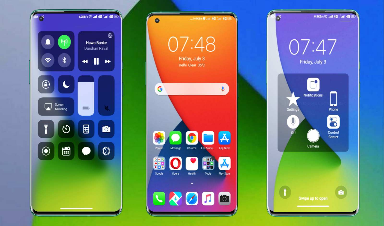 iOS 14.1 Theme For MIUI 11 And MIUI 12 For Xaiomi Devics with Boot ...