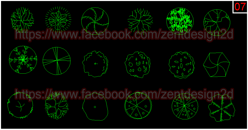 ZENT Design 2D: 600 TREE DWG