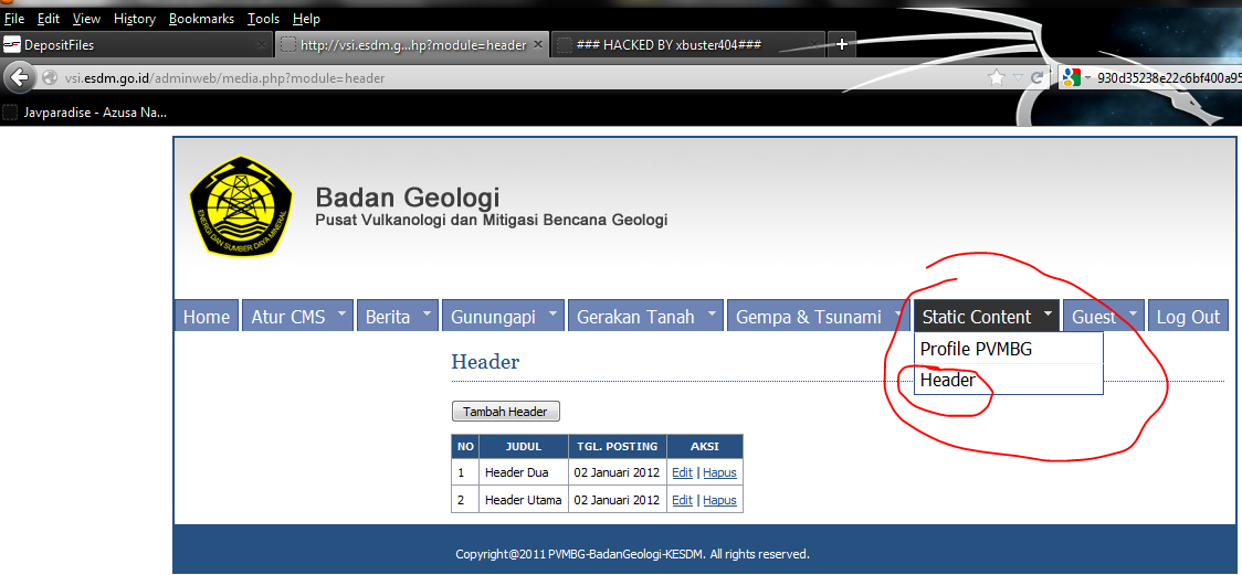 Tutorial lengkap deface website