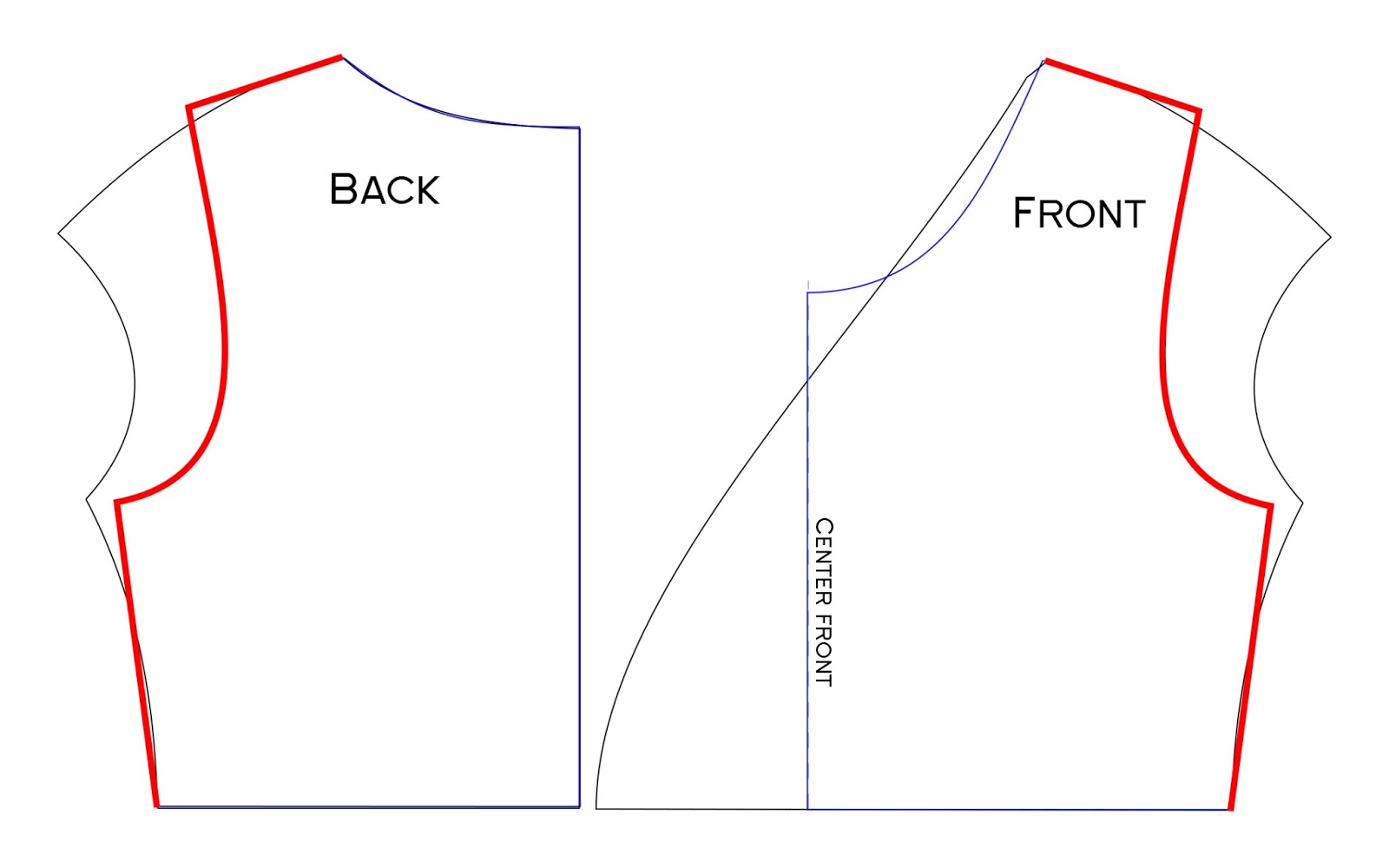 the Jocole blog: Crossover Tunic -- sleeve modification