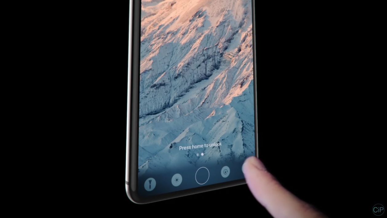 iPhone 8 Edge to Edge Concept