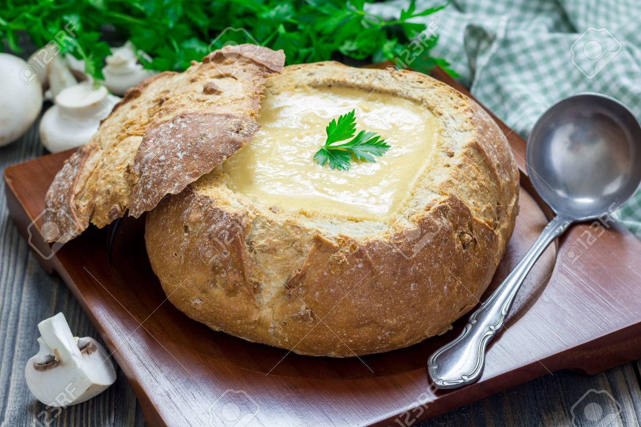 Pan relleno de crema