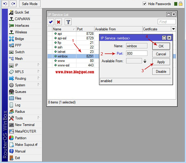 Cara Remote Mikrotik Jarak Jauh (Winbox, WebFig, SSH, Telnet, FTP ...