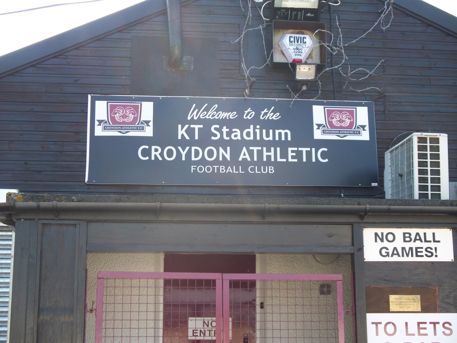 The Wycombe Wanderer: AFC Croydon Athletic - The Mayfield Stadium