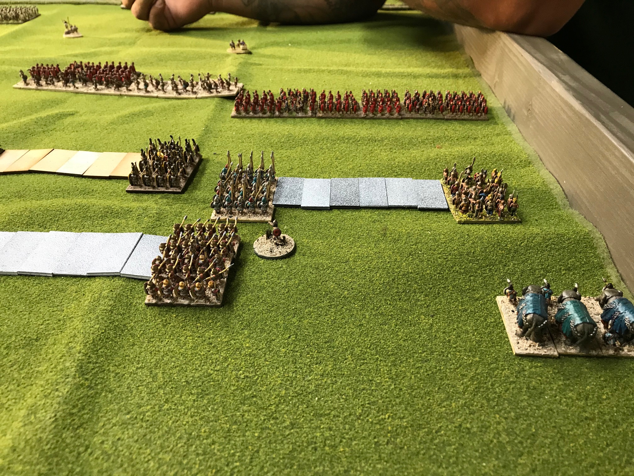 The mountain of lead and gamer's A.D.D.: Warmaster Weekend Big game