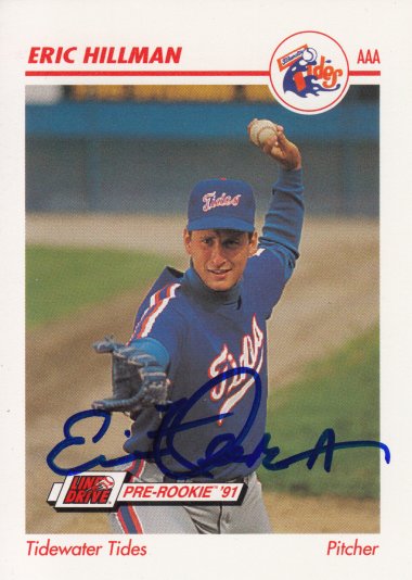 Daily Autograph: Eric Hillman