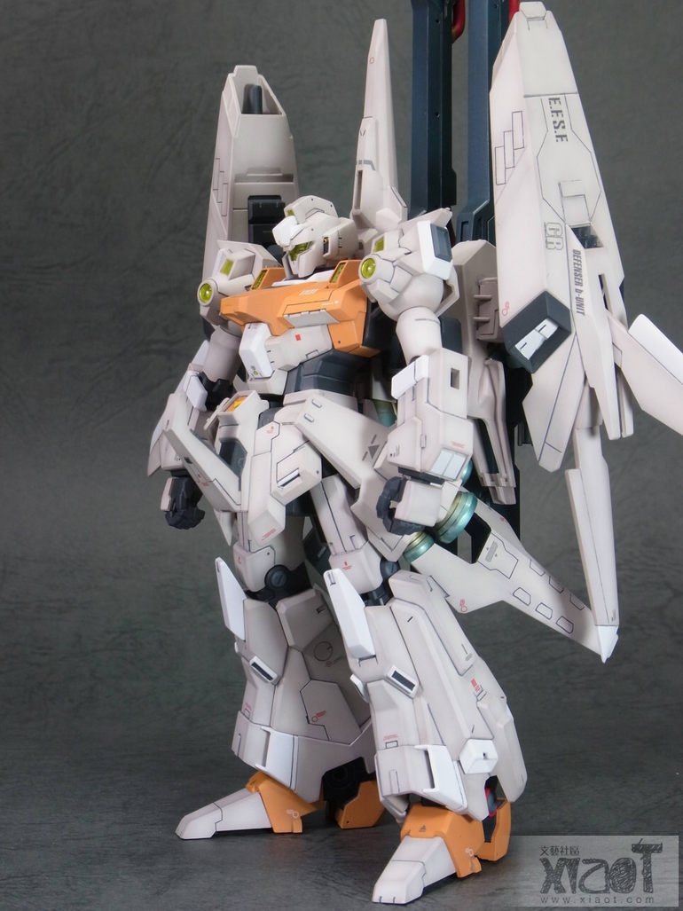GUNDAM GUY: HGUC 1/144 RGZ-95C ReZEL [Commander Type] - Customized Build