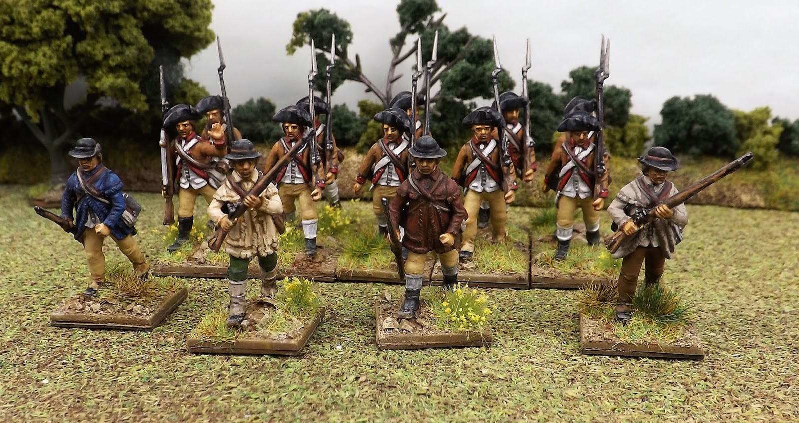 JJ's Wargames: Perry Miniatures Plastic Continentals - 12th ...
