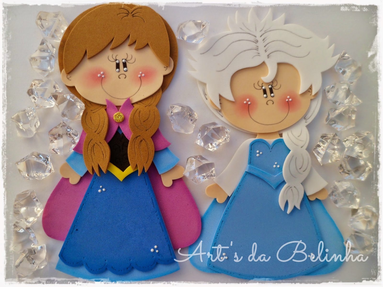 Professora Juce: Frozen para Sala de aula - e.v.a.