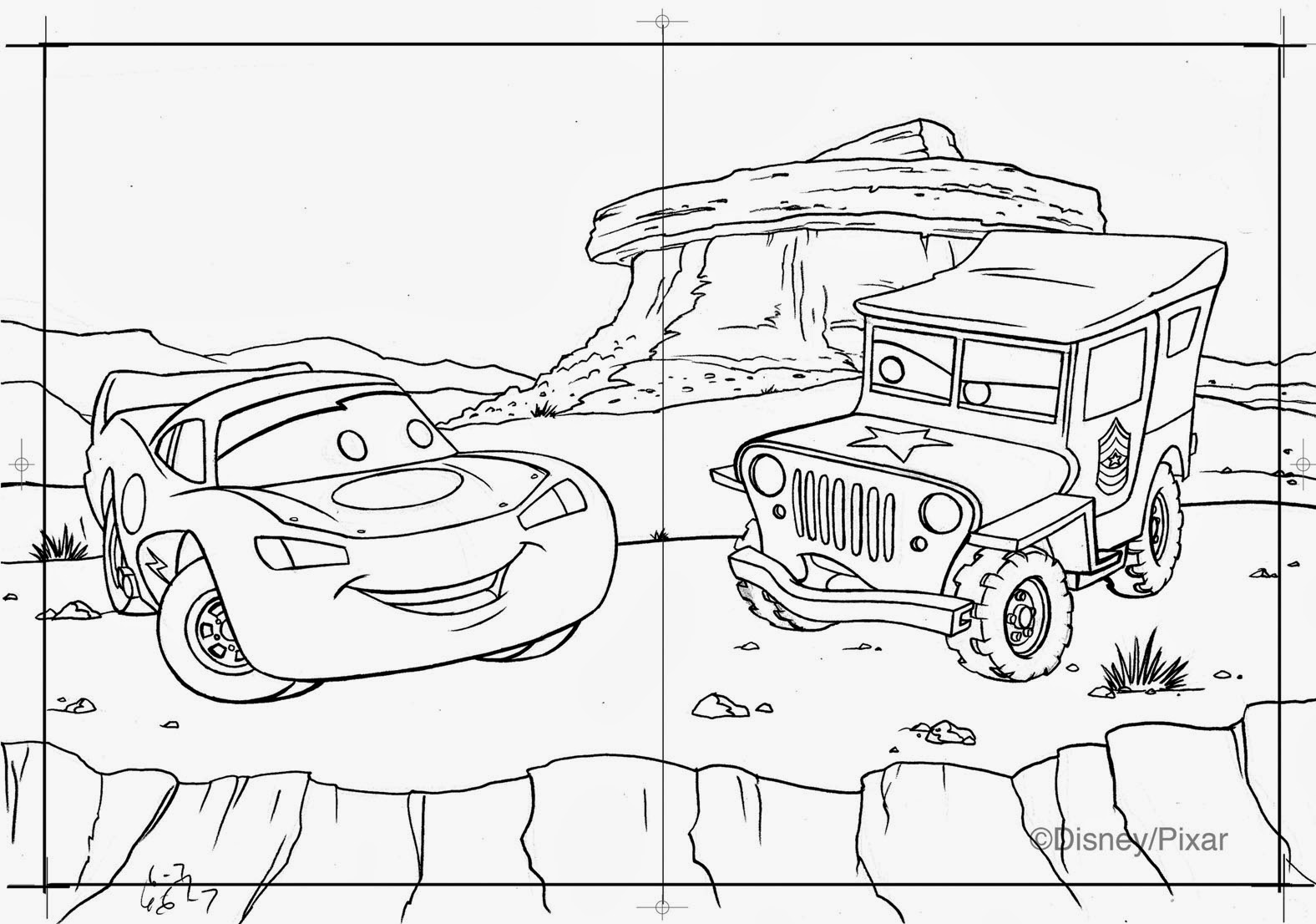 Ron Cohee Portfolio : Dust-Up in the Desert