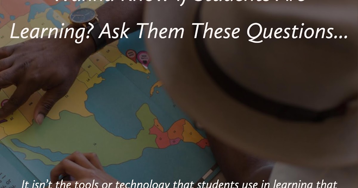 Blogging About The Web 2.0 Connected Classroom: Wanna Know If Students ...