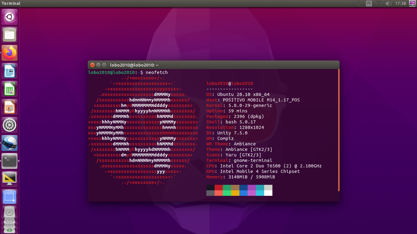 Ubuntu Linux com Unity Desktop