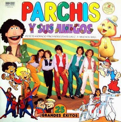 PARCHIS : LA SAGA: Sencillo # 28 "Ven a mi fiesta" - Parchís (1982)