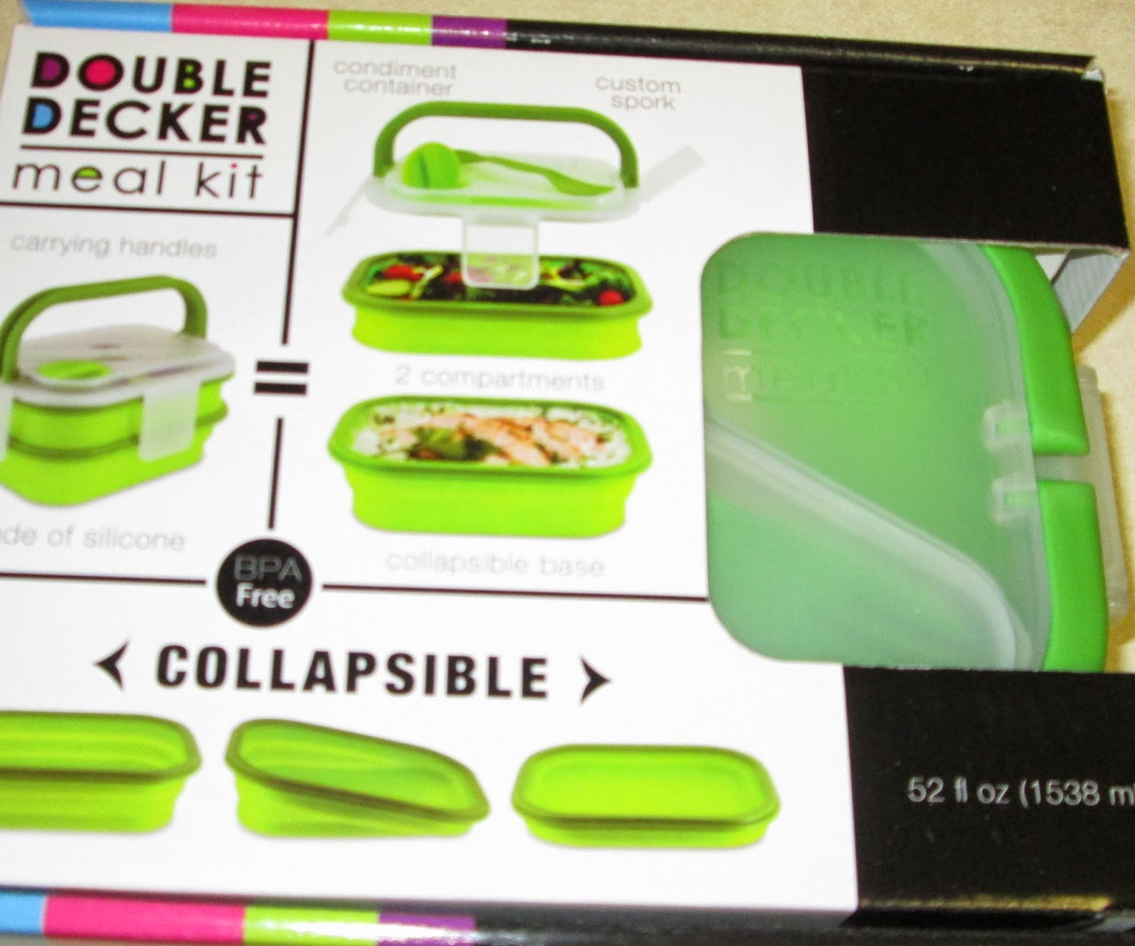 Mommie of 2: Smart Planet Collapsible Double Decker Meal Kit #Giveaway ...