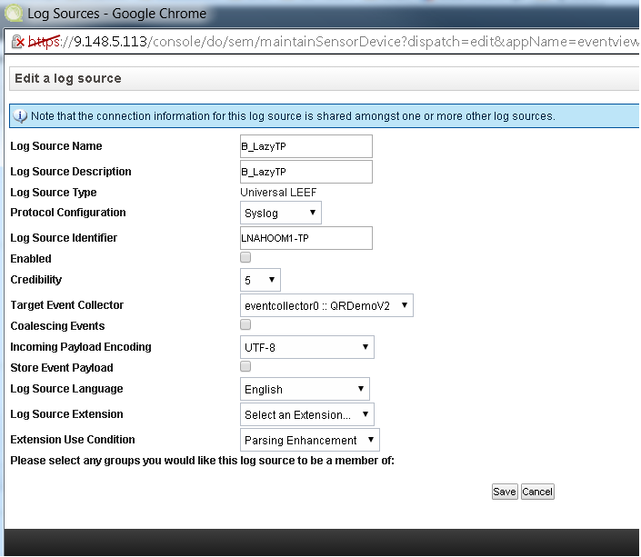 Lazy's Technological Blog: Connecting IBM QRadar SIEM with a Java ...