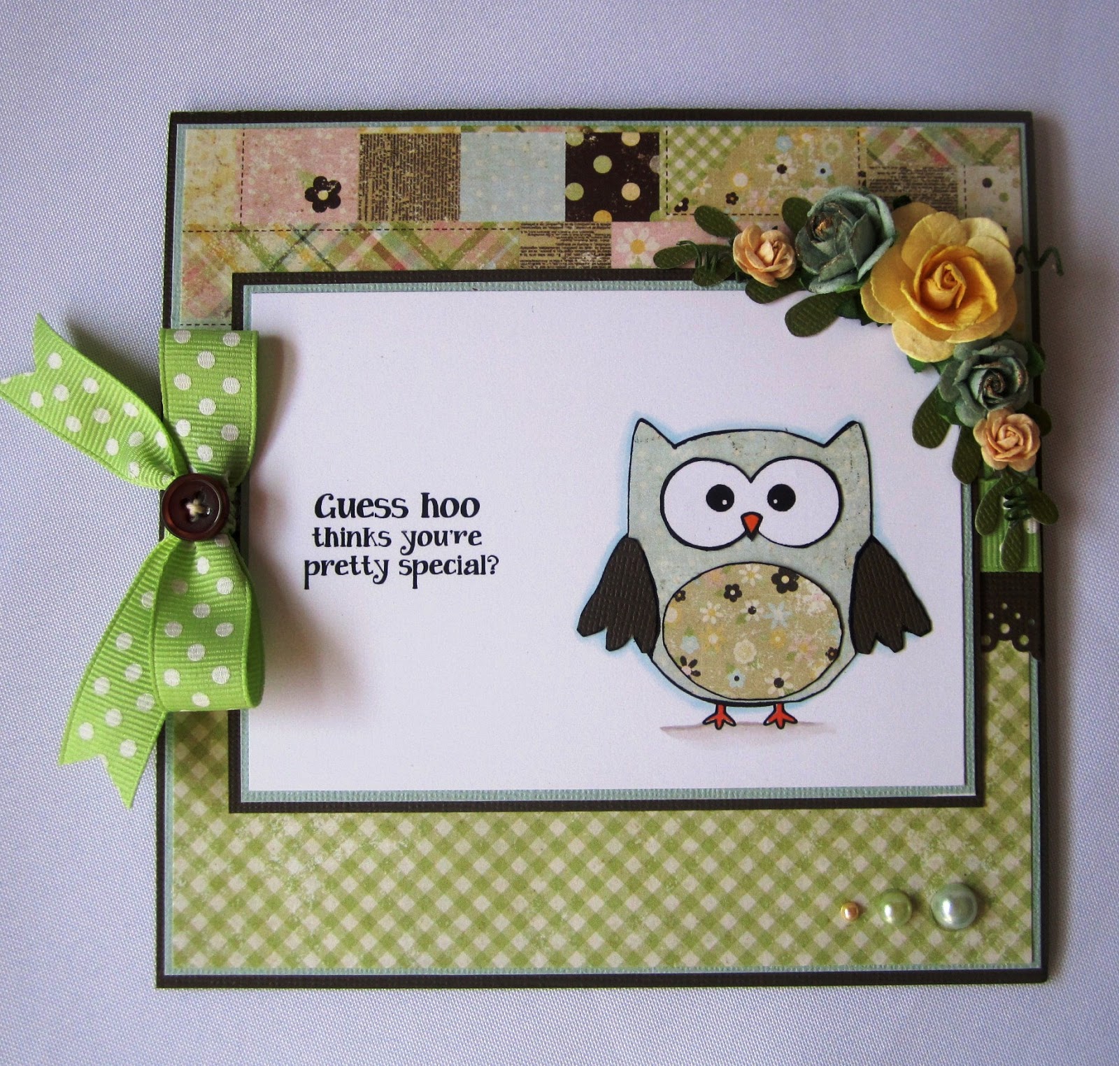 Our Life in Colors: Guess Hoo thinks you're pretty special