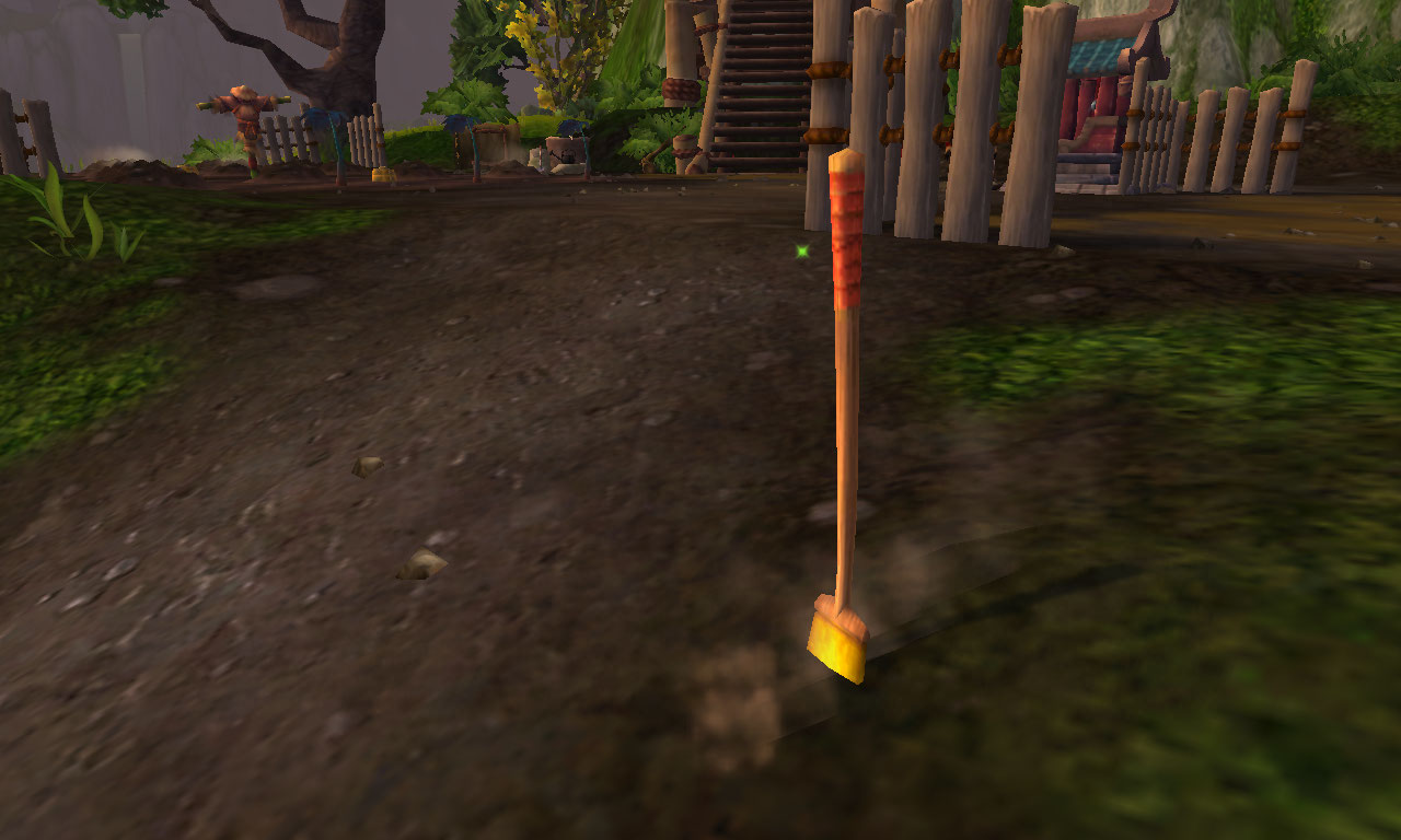 WOW Companion Collector: Enchanted Broom (uncommon lvl 1)