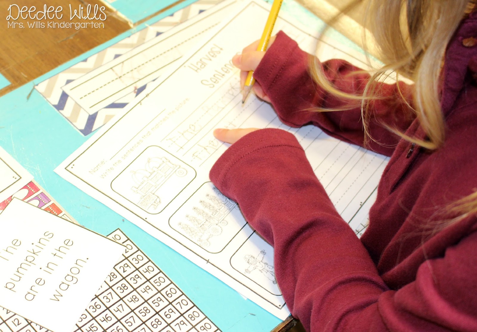 Printable Kindergarten Math Literacy Stations