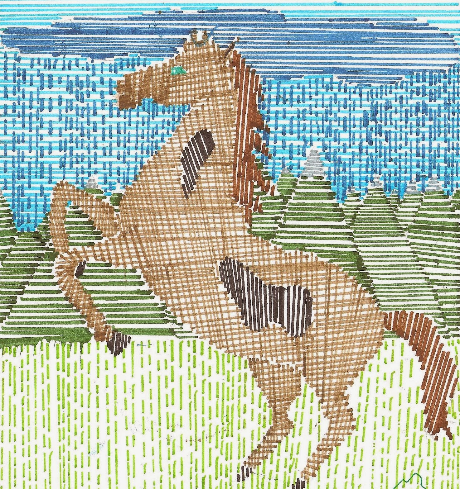 Educación Artística: Dibujos con líneas