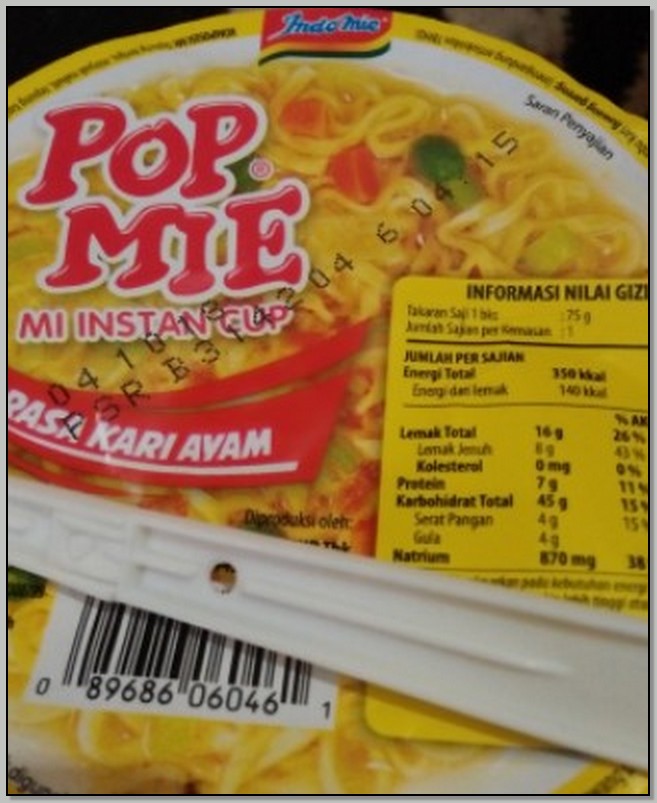 “LEZATNYA POP MIE RASA KARI AYAM” - firmankasan.com