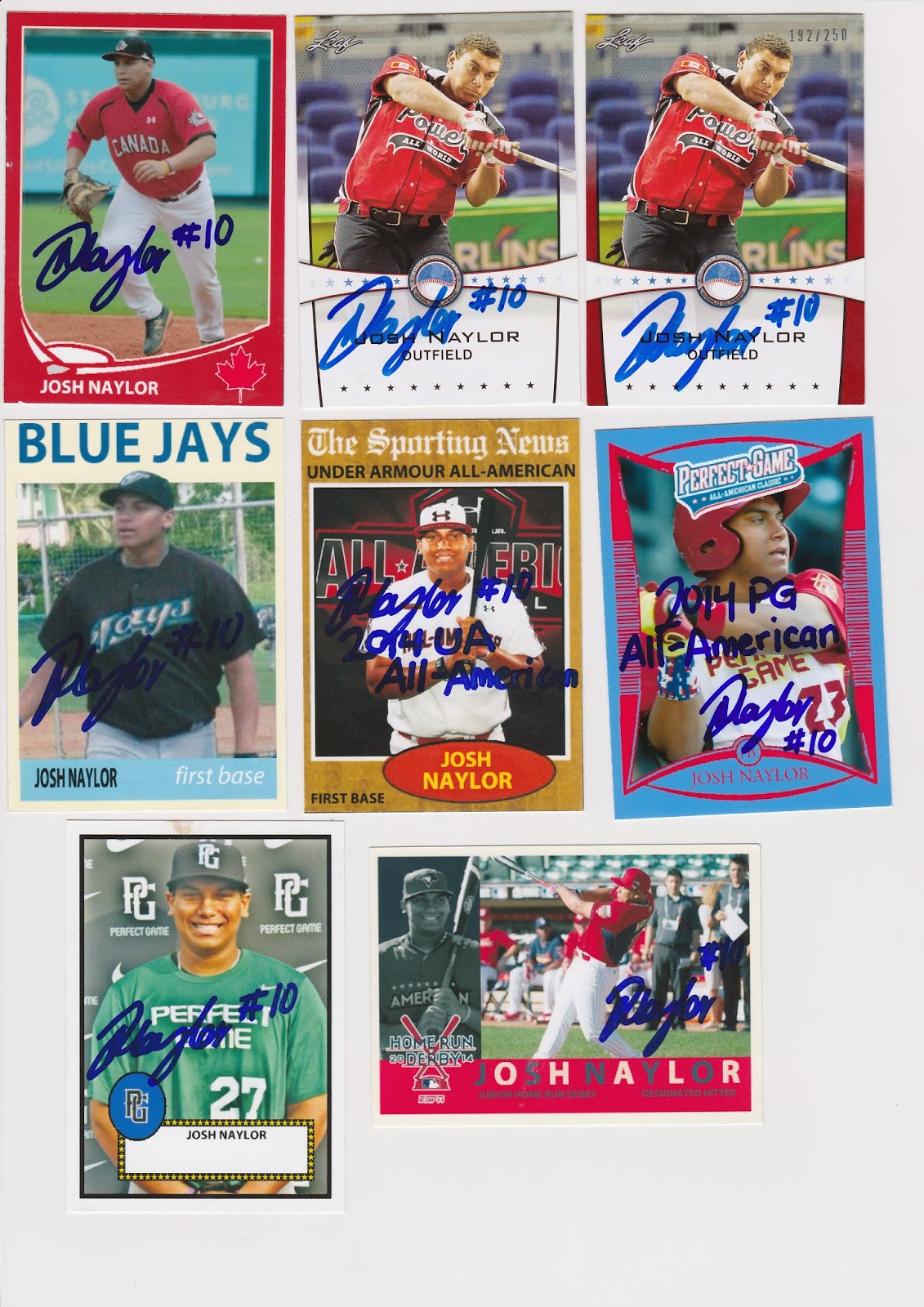 Jackson's Autographs: TTM Success Josh Naylor