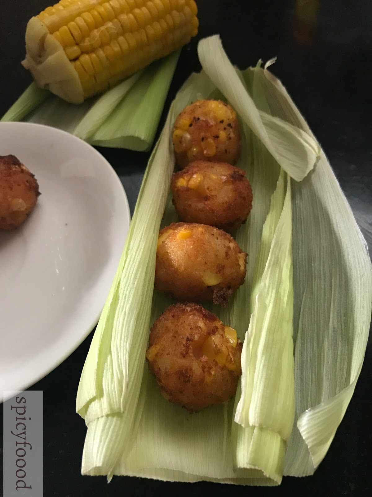 Spicy Foood: Corn balls
