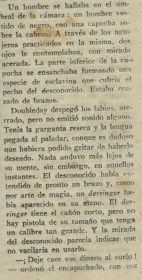 EL RINCON DEL TARADETE: El Encapuchado por Guillermo López Hipkiss