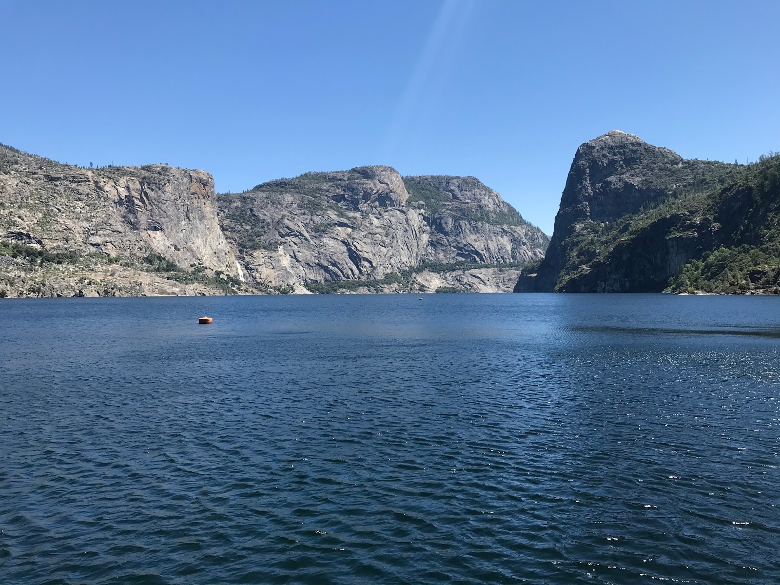 Hetch Hetchy Valley; Hetch Hetchy Railroad, abandoned Lake Eleanor Road ...