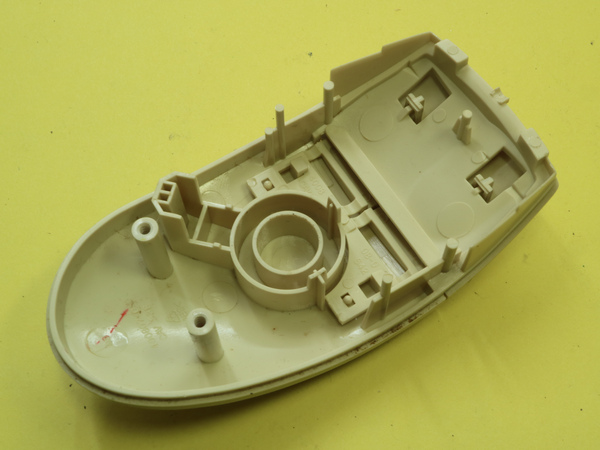 BugWorkShop - 甲蟲工作室: Logitech（羅技）M-S34 PS/2 有線滑鼠（2 Button Mouse）- 拆解