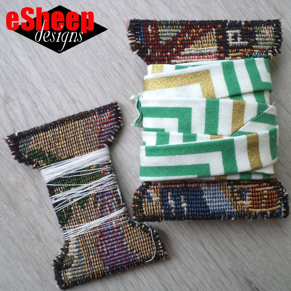 eSheep Designs: Scrap Busting: DIY Bobbins