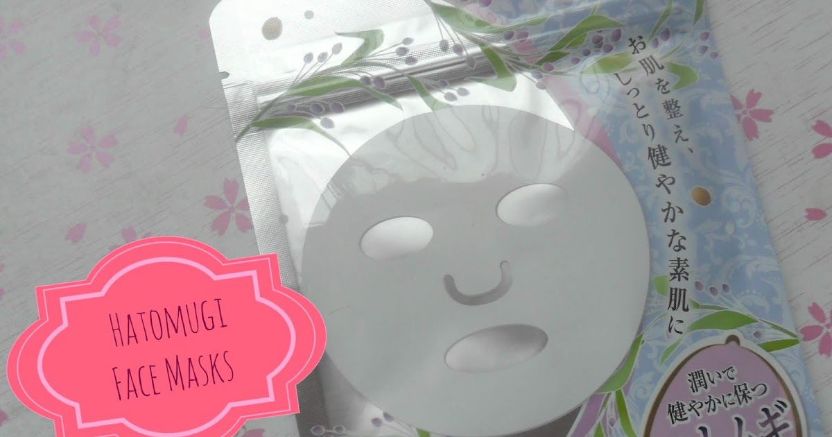 Daiso Hatomugi Face Masks ~ ~ MonStar's little blog