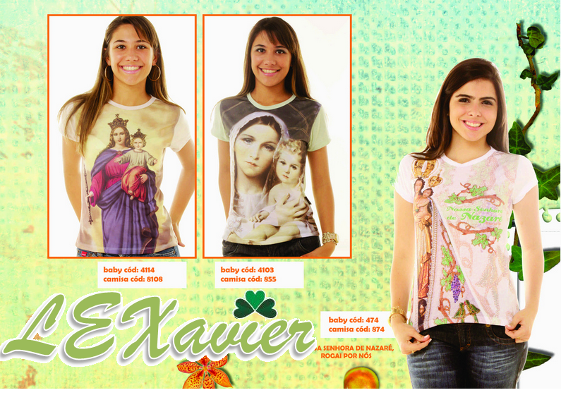 LEXavier Camisetas: Coleção Católica