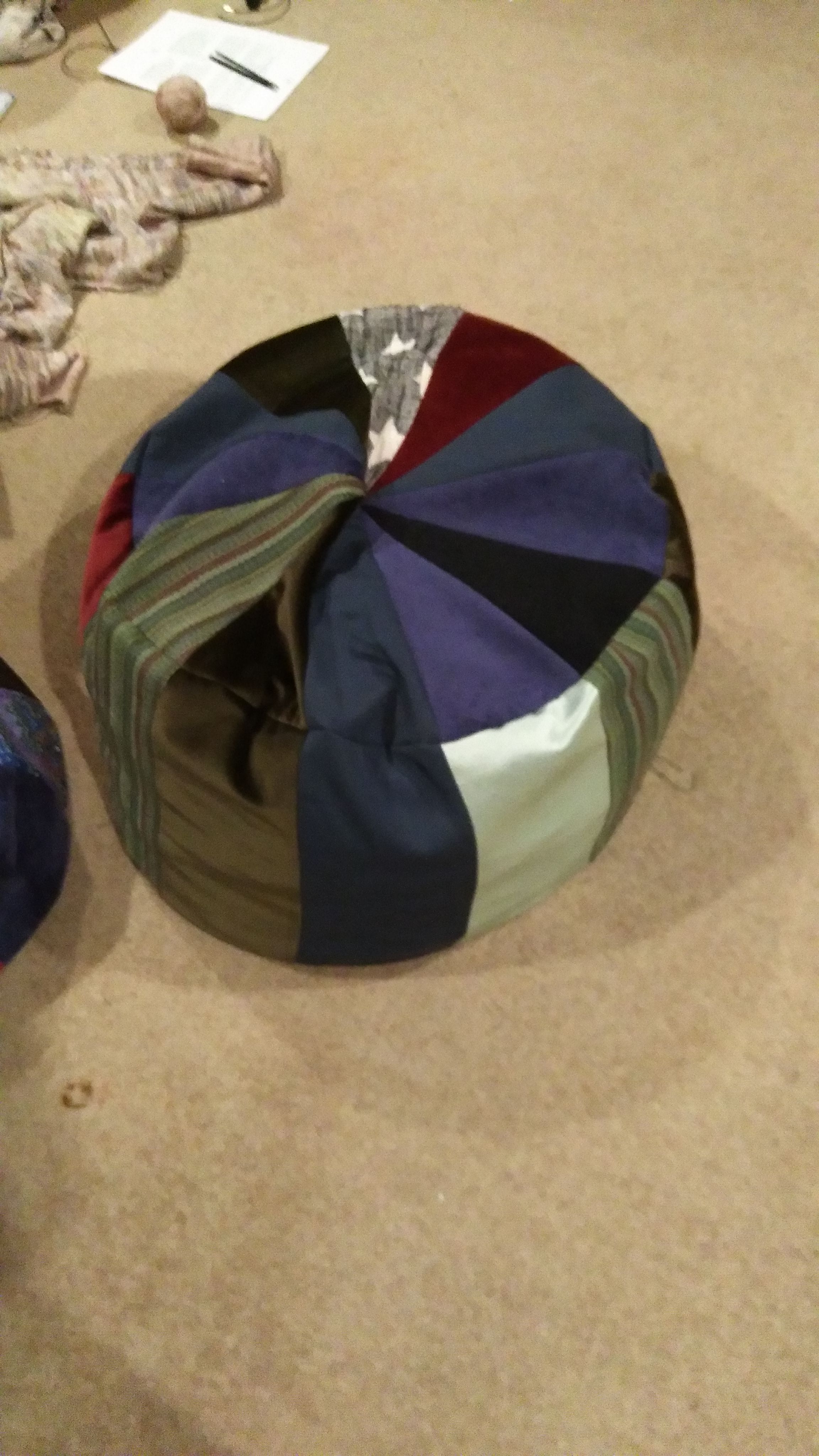 begonia sews: Closet Core patterns Poufs x 4 (and more!)