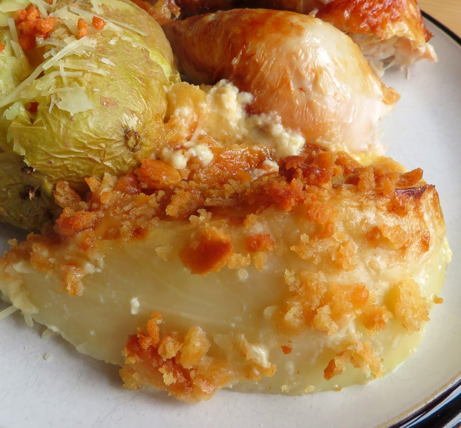 Cabbage, Cheese & Mustard Gratin for two | The English Kitchen
