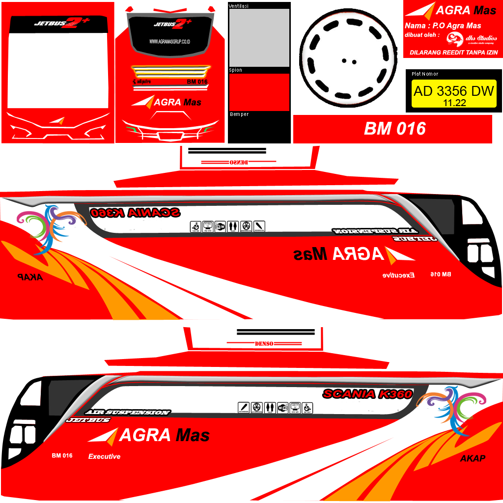 101+ Livery BUSSID (Bus Simulator Indonesia) HD SHD Koleksi Lengkap ...