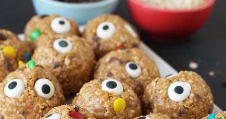 No-Bake Monster Bites | artsy-fartsy mama