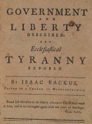 Golden Reverie: An Appeal to Heaven – Baptist Isaac Backus' Struggle ...